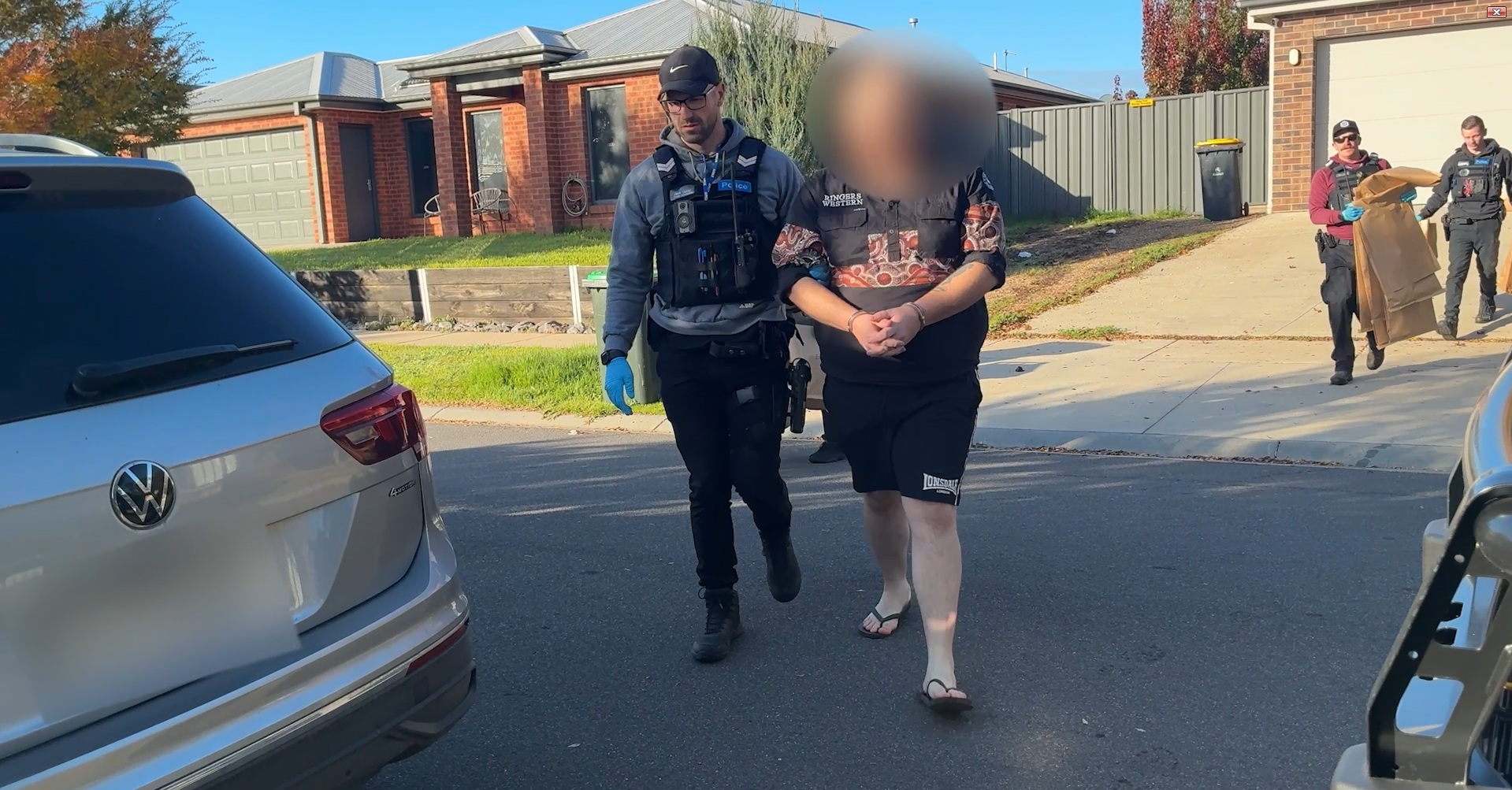 Fake guns, police equipment seized at Huntly home - Gold Central Victoria